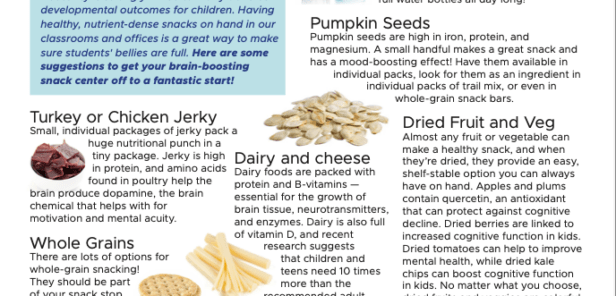 The 7 Best Brain Boosting Snacks For Students - Care Options for Kids